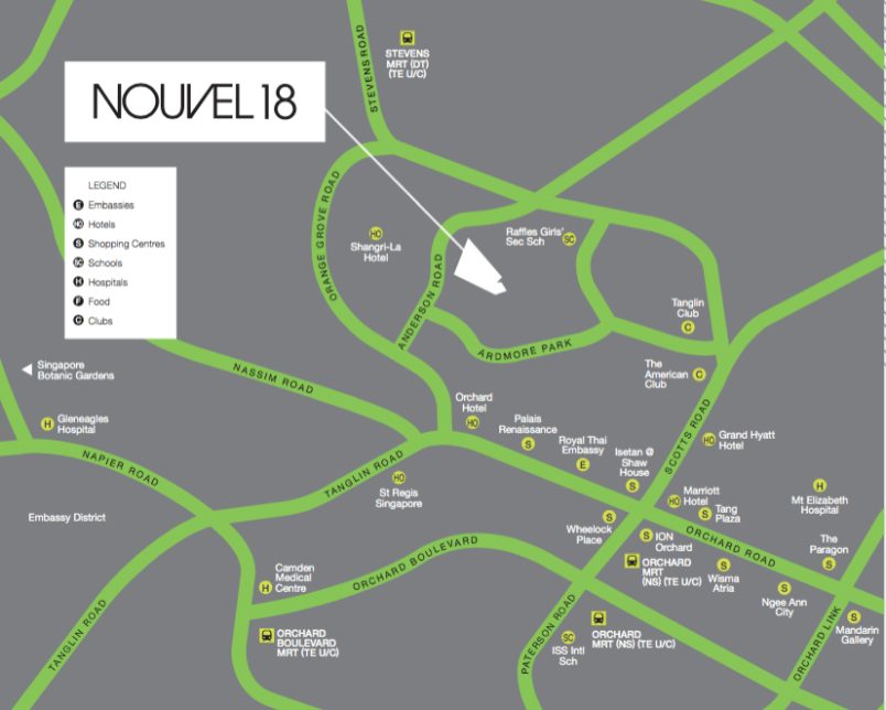 Attractions of Nouvel 18