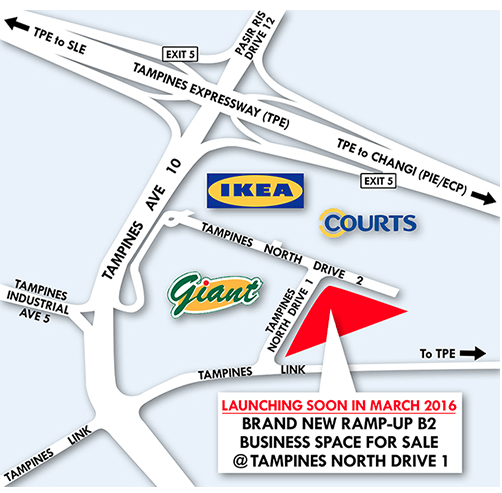 T-Space Tampines location