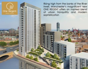One Regent @ Manchester also have a private landscaped podium, roof ...