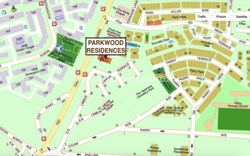 Parkwood Residences Location