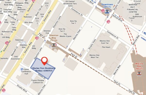 Marina View Residences Location